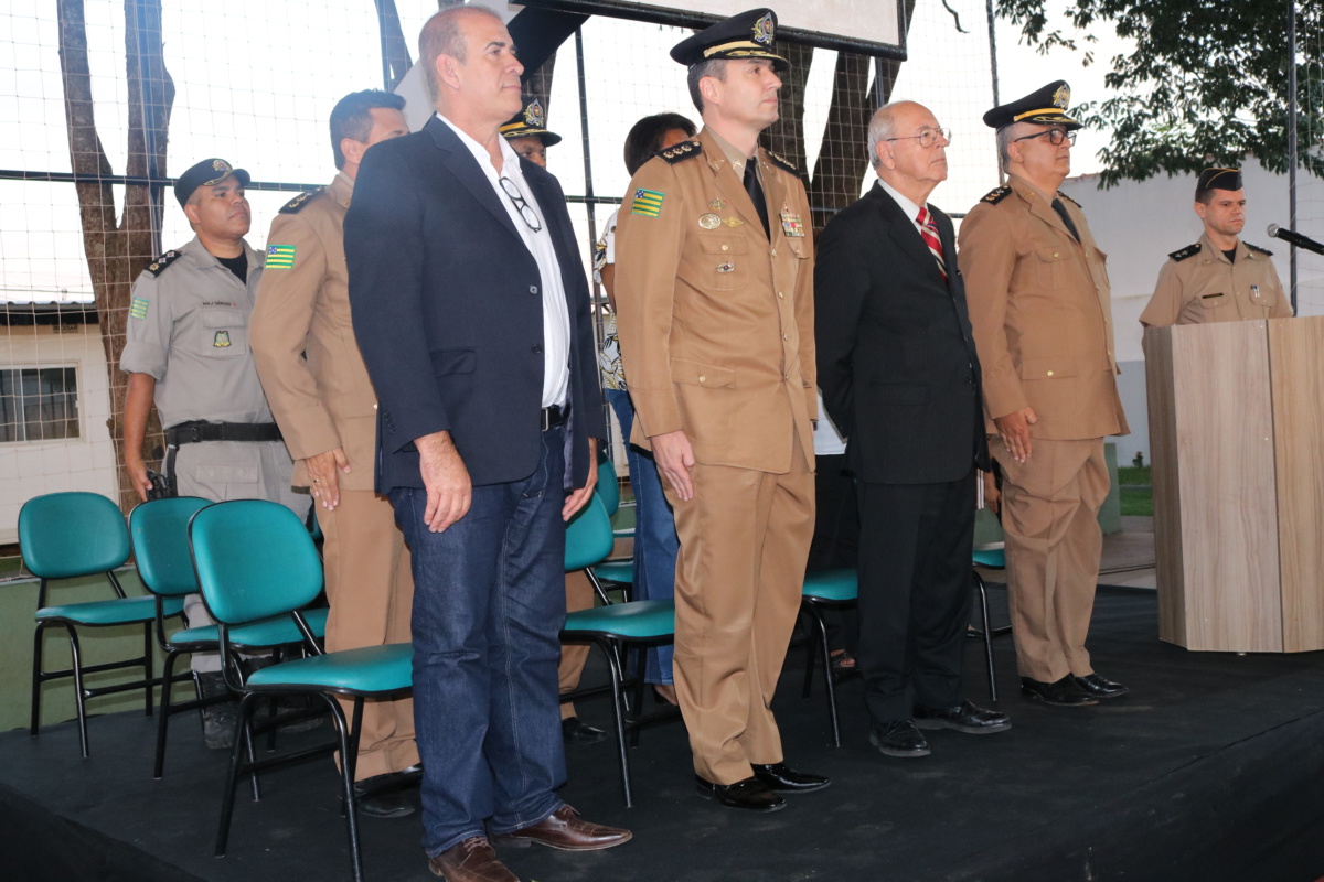 Instalação do Colégio Estadual da Polícia Militar de Goiás – Unidade ... Instalação do Colégio Estadual da Polícia Militar de Goiás – Unidade ...